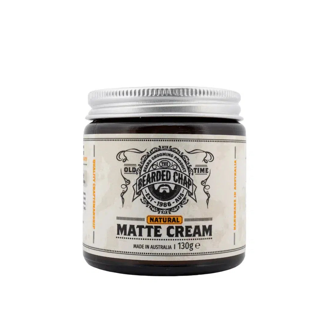 The Bearded Chap Natural Matte Cream - Tommy Gun's Original Barbershop