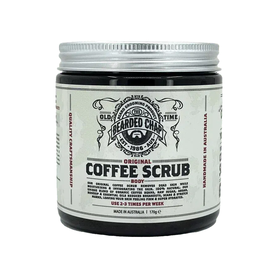The Bearded Chap Original Coffee Scrub - Tommy Gun's Original Barbershop